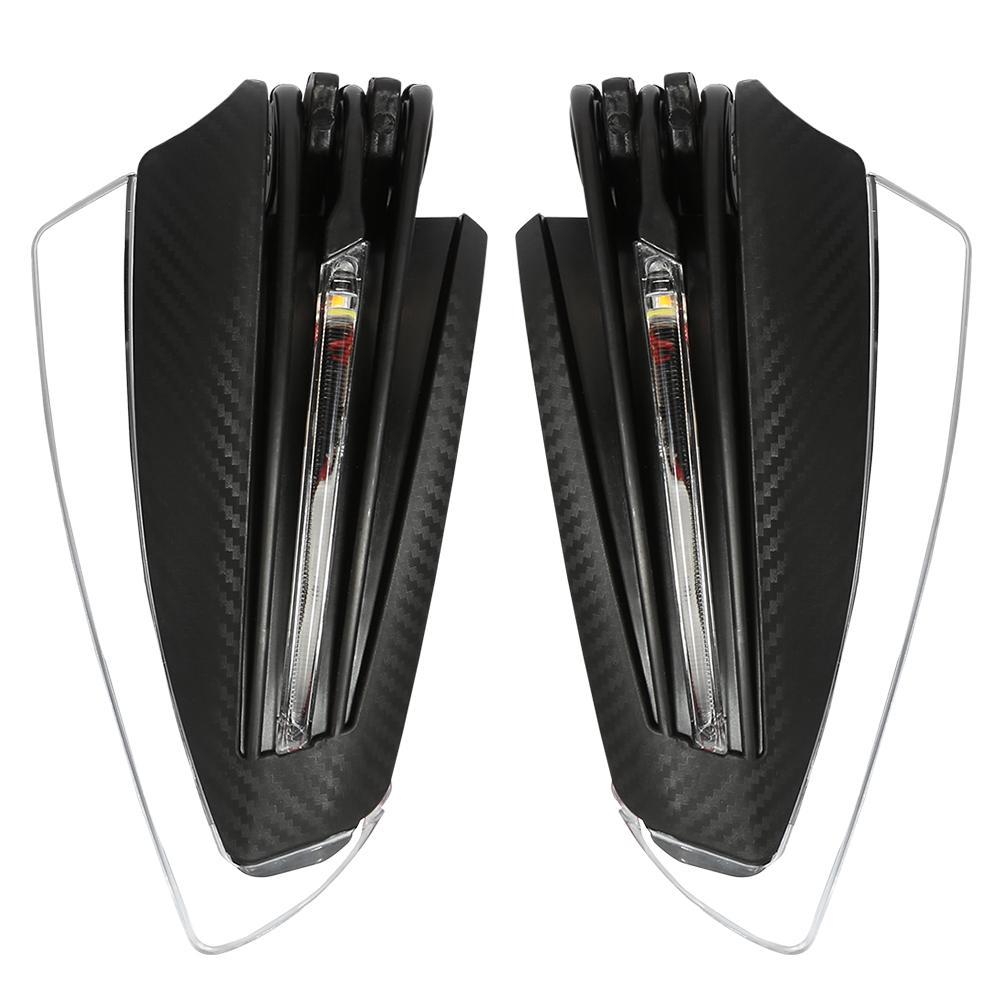 Buy 1 Pair Motorcycle Hand Guard 22mm Handlebar Handguard W/ Turn ...