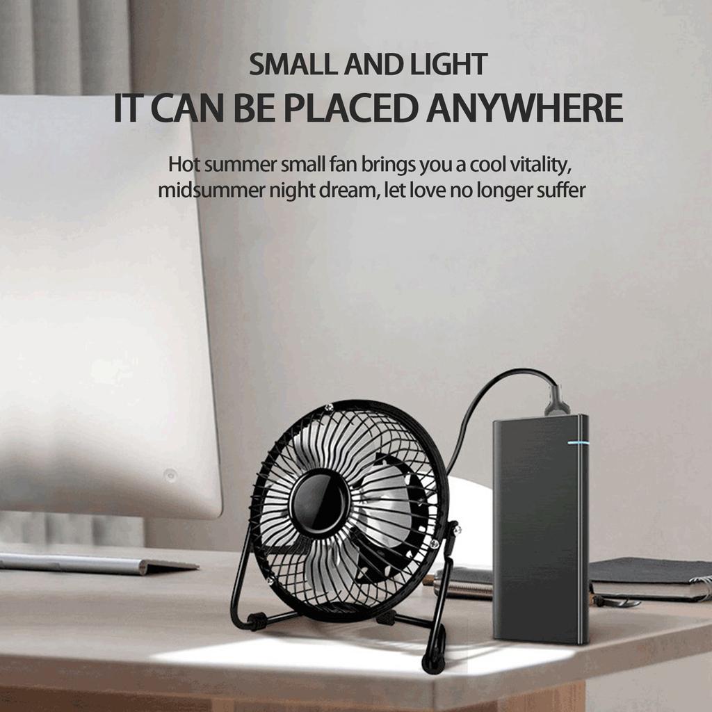 Cheap MINI USB Powered Desktop Fan Computer Laptop Quiet Low Power ...
