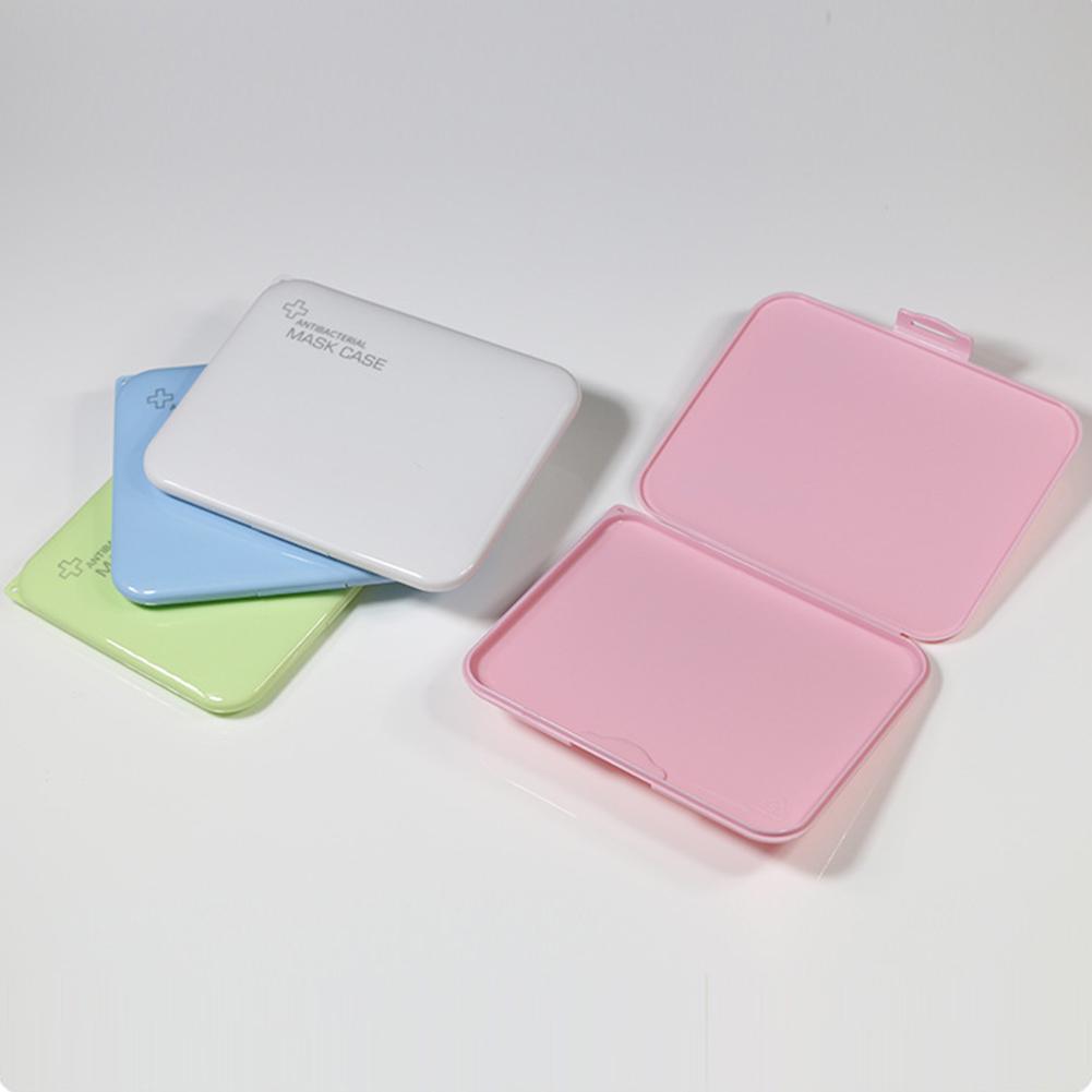 Buy Portable Face Masks Case Cover Anti-dust Mask Storage Box Plastic ...