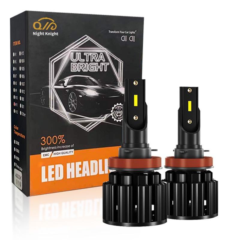 2Pcs Car LED Headlight H4 ZES Chip H7 H8 9012 H11 9005 HB3 9006 HB4 H1 ...