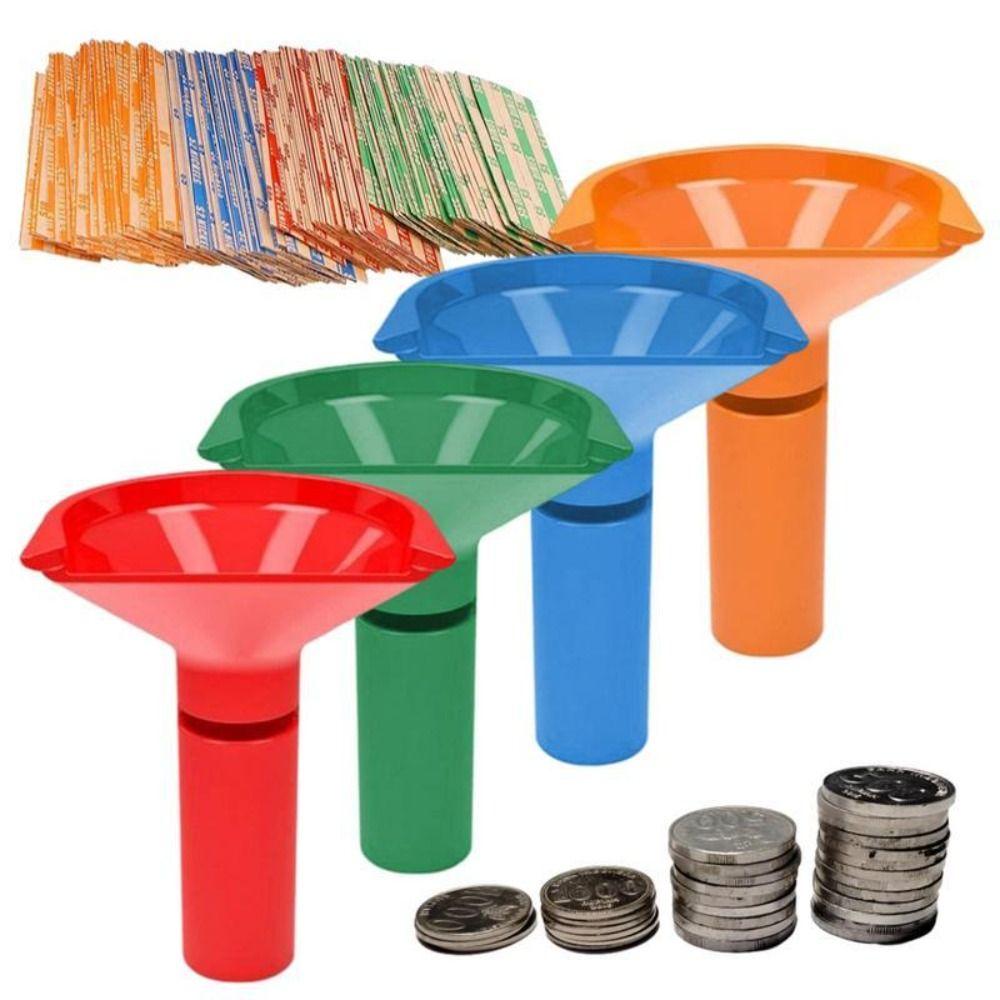 Cheap and Quar for All Coins Coin Wrappers Assorted Coin Counting Tubes ...