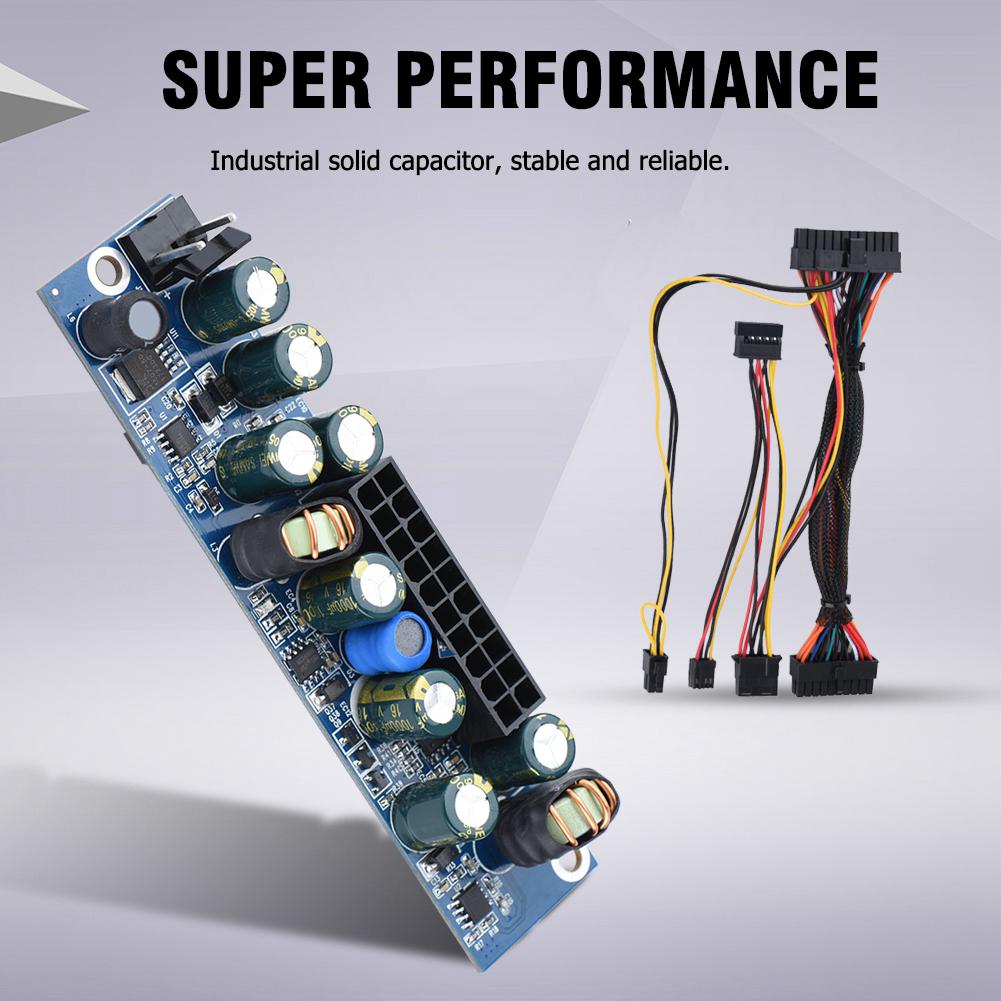 Buy 12V 120W Power Supply Module 24Pin DC Input Cable AUX Cable for ...