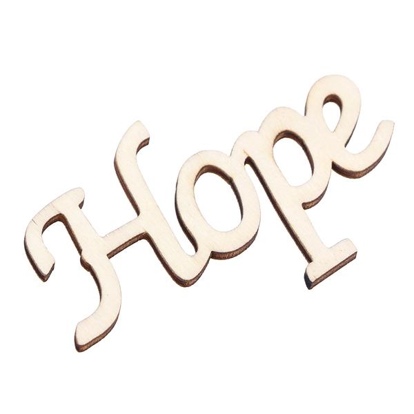 Buy Signage Durable Unique Wood Hope Signage Decor for Decorations Home ...
