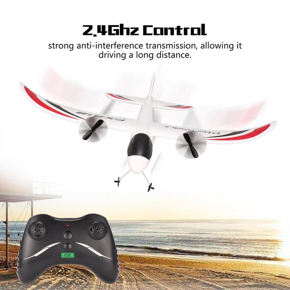 Buy FX FX-818 2.4G 2CH Remote Control Glider 475mm Wingspan RC Airplane ...