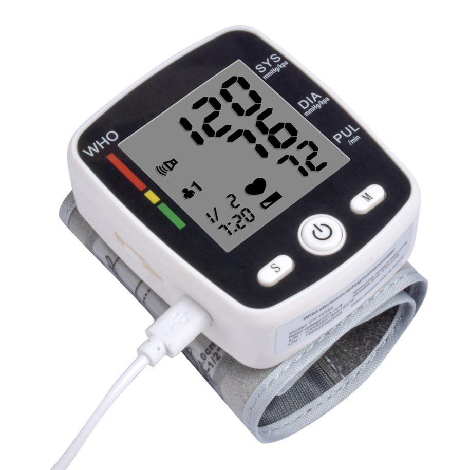 Beauty Four Wrist Rechargeable Hematomanometer Monitor Ck-W355 Usb Charging Cable uygun fiyatlı ...