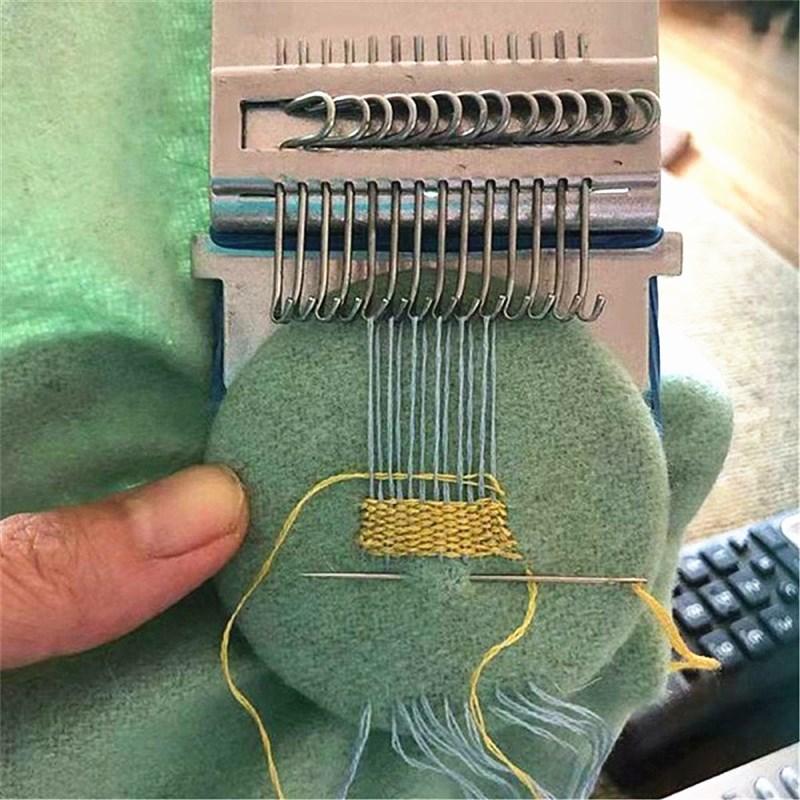 Buy Speedweve Type DIY Weave Tool 10/14/28 Hooks Metal Wooden Disc ...
