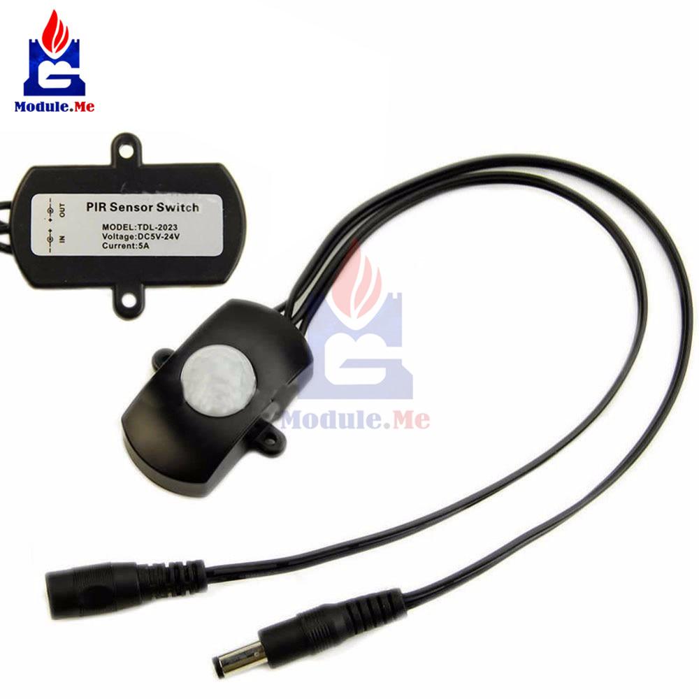 Human Detection Sensor Module Body Sensor LED Strip Automatic MINI PIR ...