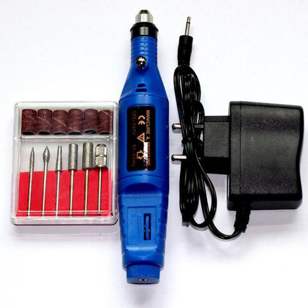Buy Nail Polishing Machine Mini Electric Nail Drill & Pencil Grinding ...