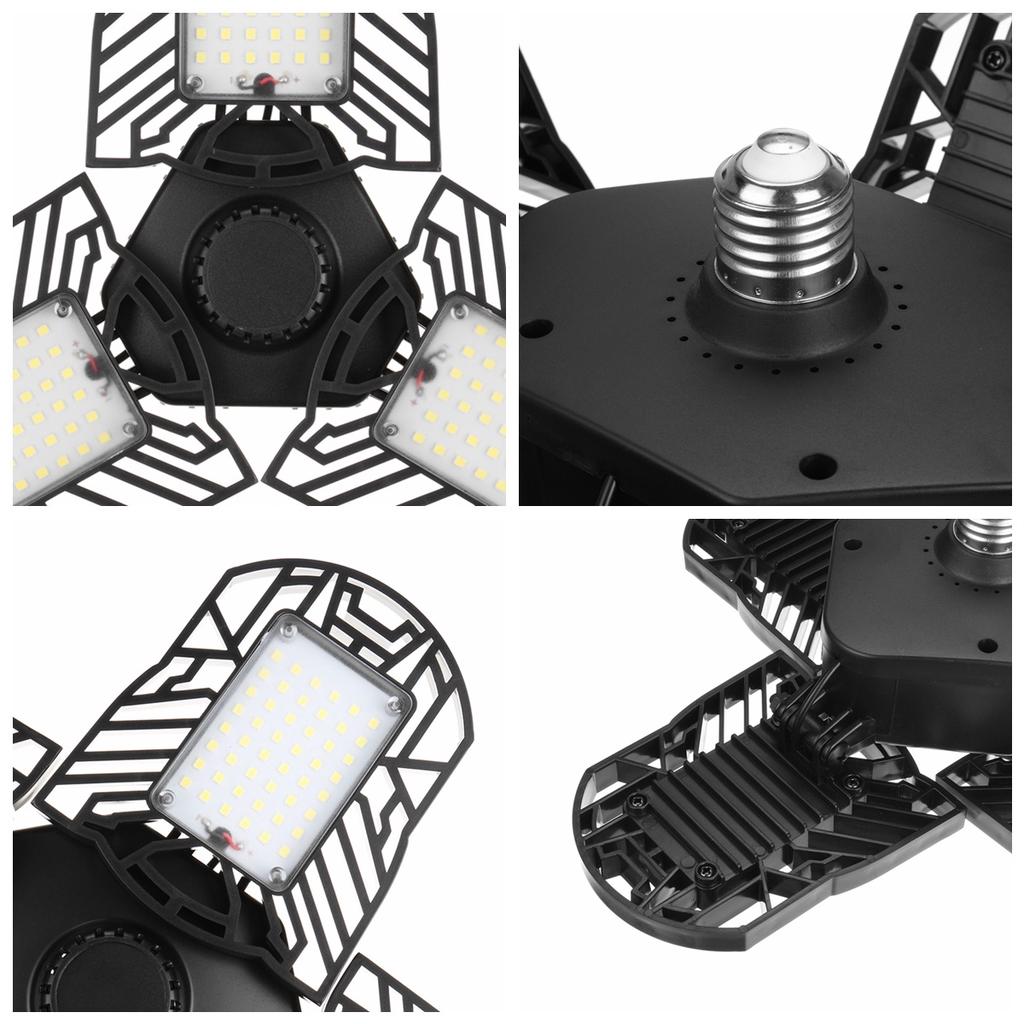 Buy AC85-265V 80W/100W 144/192LED 8000LM Ultra-Bright Garage Light ...