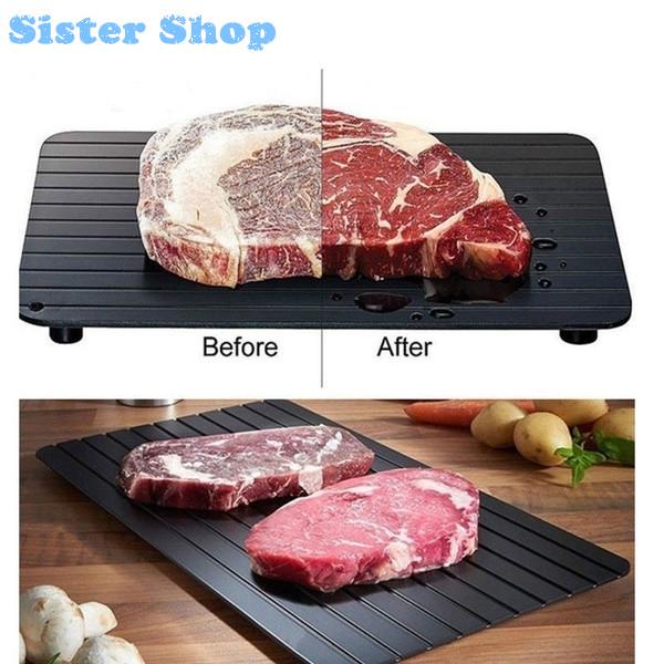 Buy Hot Fast Defrosting Tray Kitchen The Safest Way To Defrost Meat Or ...
