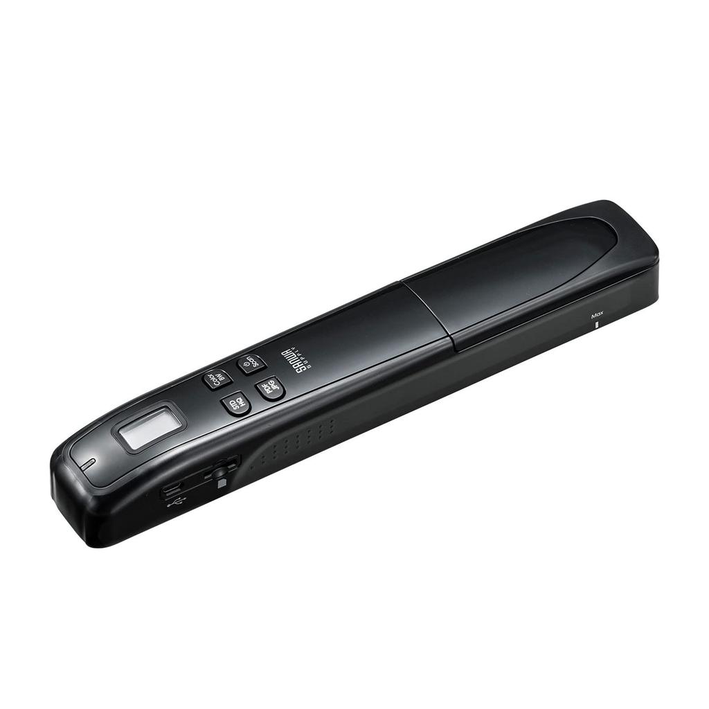 Buy SANWA SUPPLY Portable Handy Scanner Black PSC-HS2BK at affordable ...