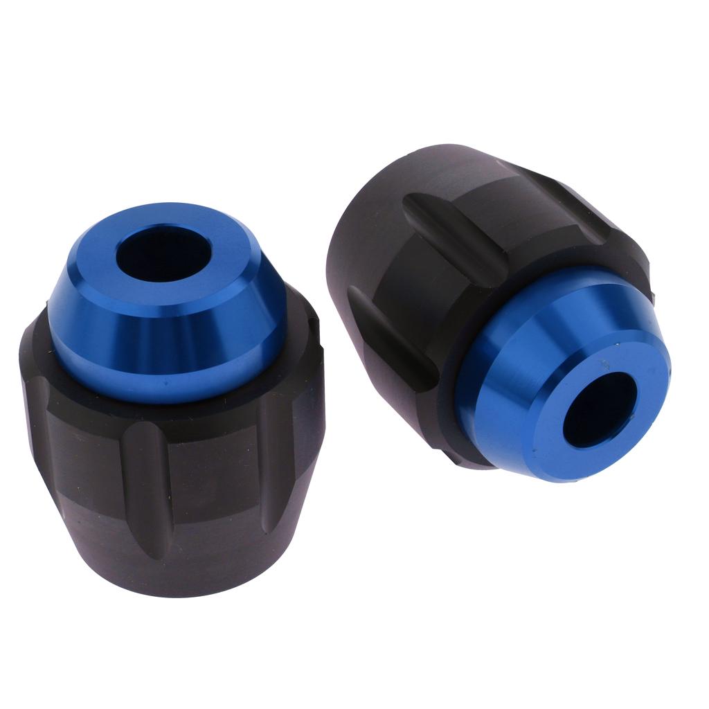 Buy Pair Motorcycle Front Axle Fork Sliders Fairing Guard Crash ...