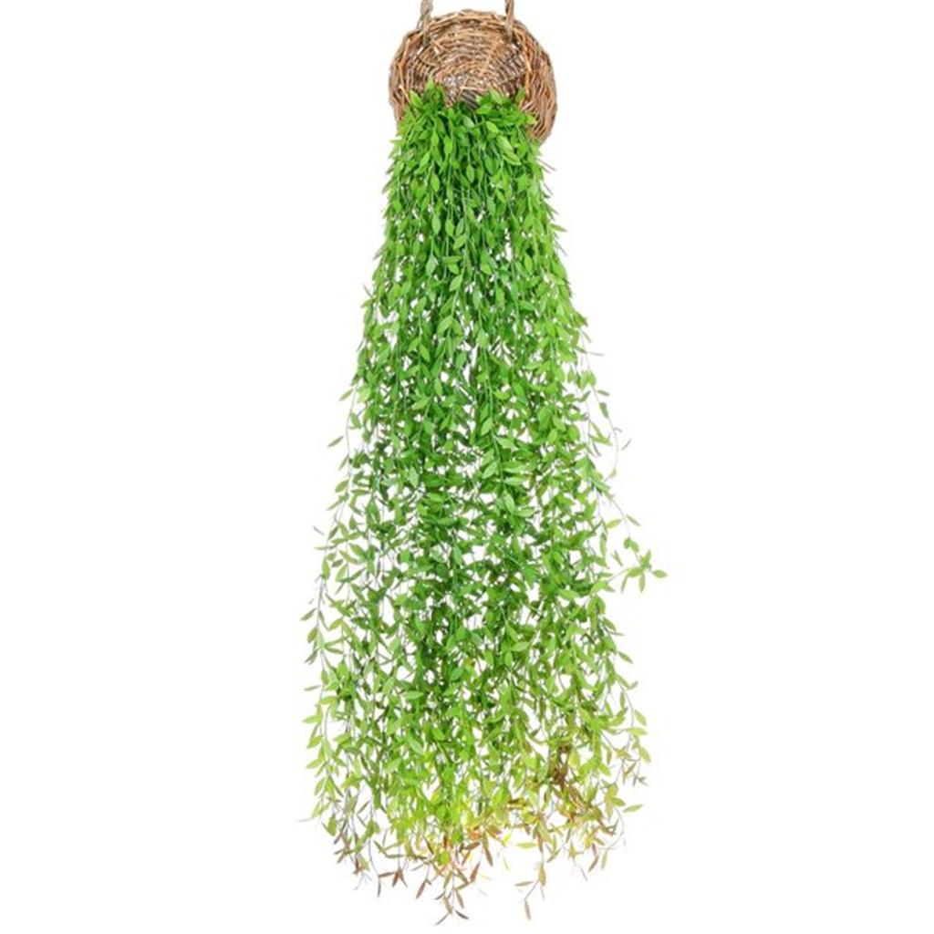Buy (HO)Artificial Hanging Vines Plants Plastic Fake Trailing Weeping ...
