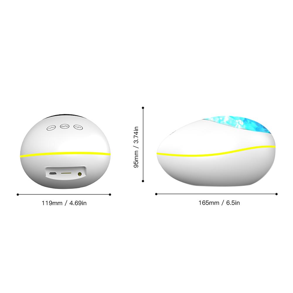 Remote Control Ocean-Wave Projector Light with 8 Lighting Modes ...