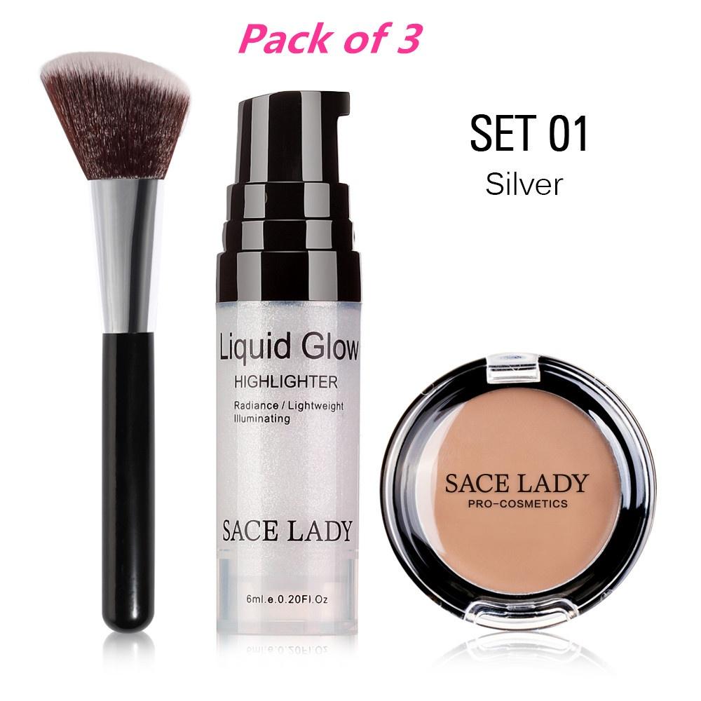 Buy SACE LADY Liquid Highlighter and Full Coverage Cream Concealer ...