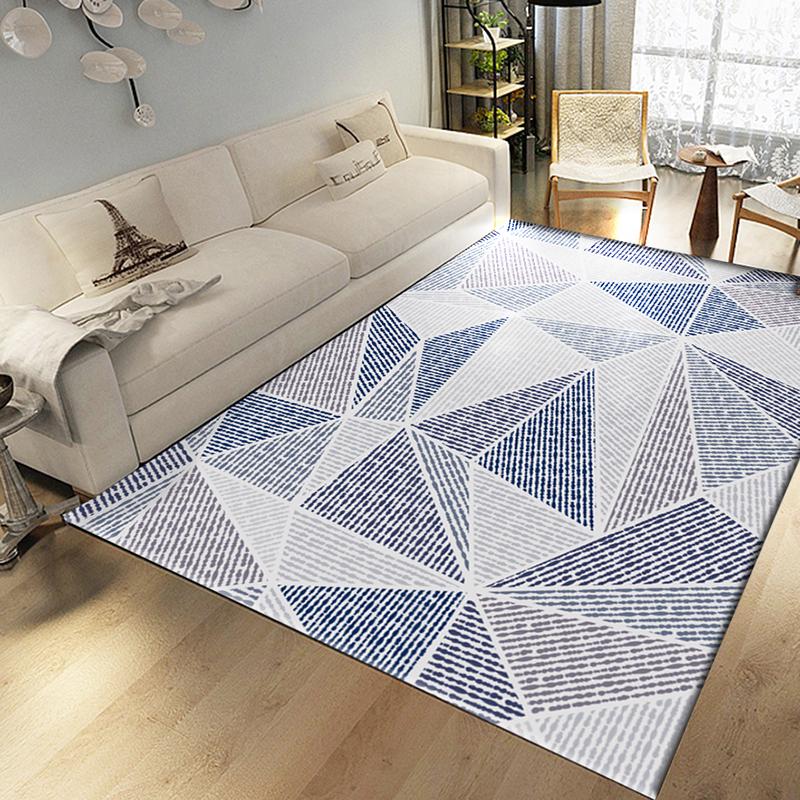 Buy Modern Nordic Carpets for Large Living Room Geometric Pattern Big ...