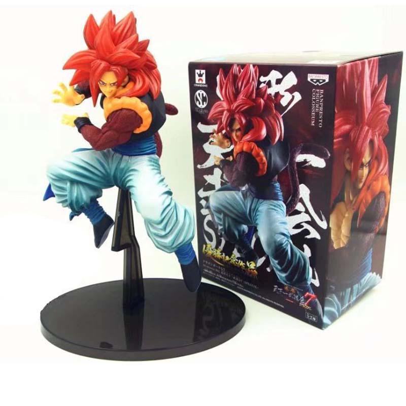 Gogeta Super Saiyan 4 Ss4 Red Hair Colosseum Figure Garage Kit Figure ...