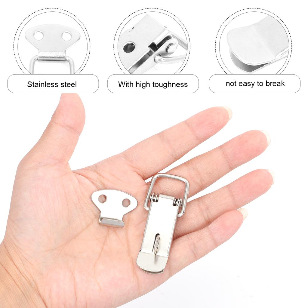 Buy 10pcs Duck Bill Spring Clasp Wooden Box Clasp Box Hasp Accessories ...