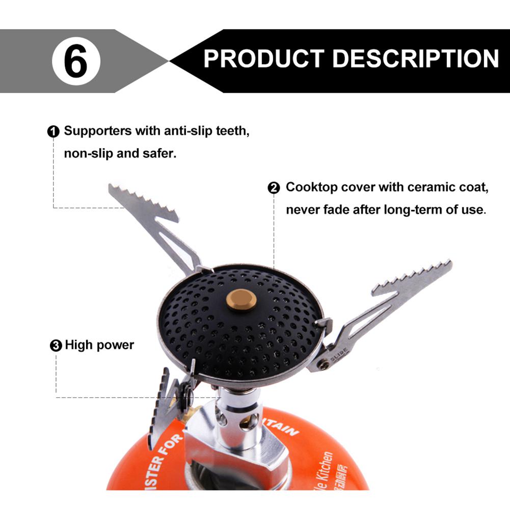 Apg Outdoor Gas Stove Mini Portable Pocket Gas Burners Camping ...