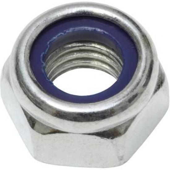 Buy Stop nut m12 swg 368 12 25 din 985 galvanized steel 50 pc(s) at ...