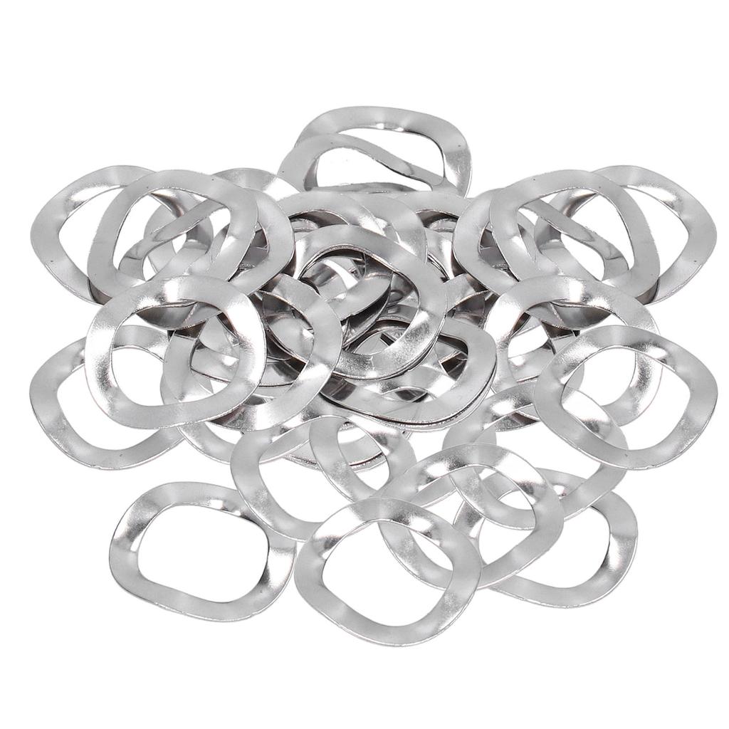 100Pcs Wave Washer Assortment Kit Crinkle Wavey Washers A2 Stainless ...