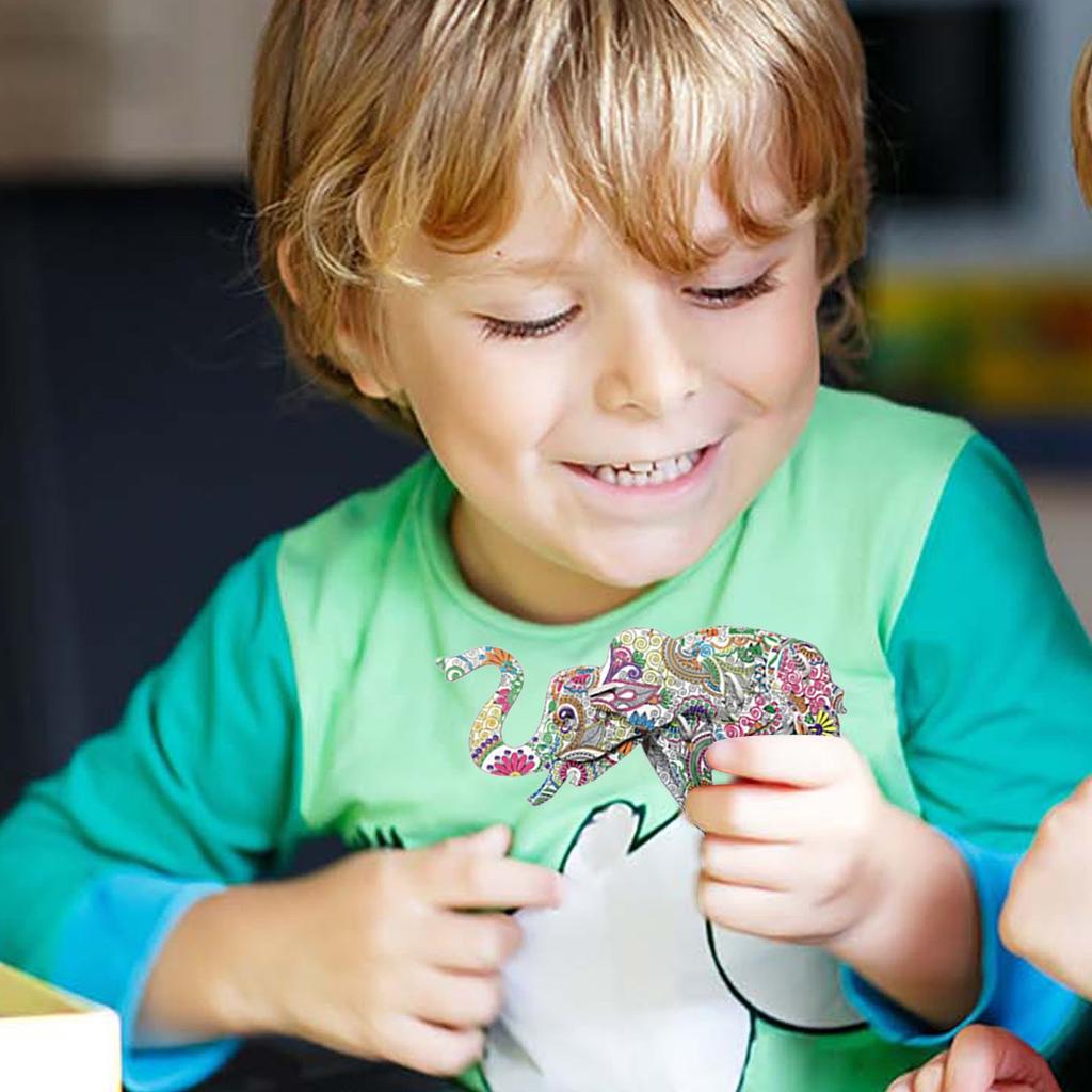 3D Three Dimensional Puzzle Children's Educational DIY Hand Made Fight ...