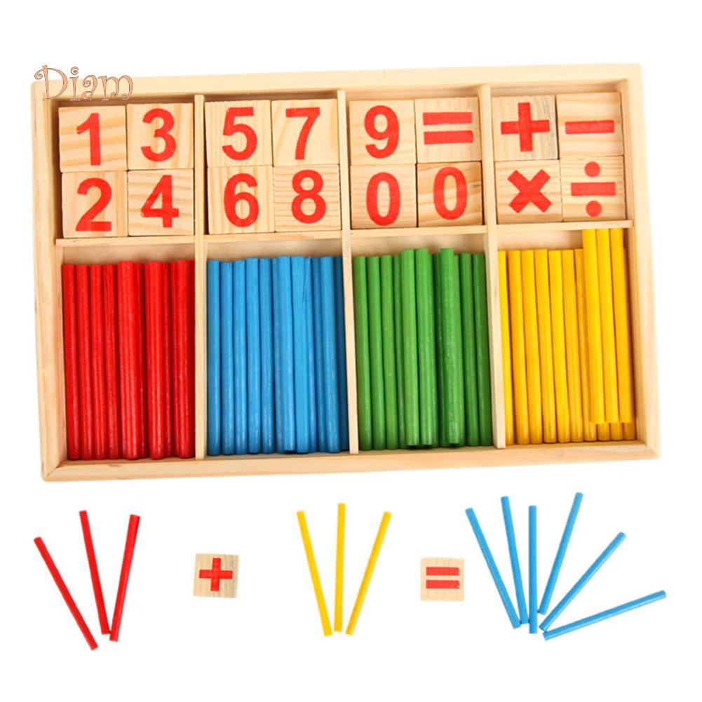 Buy Obsessed Pre-School Wooden Mathematical Intelligence Stick Early ...