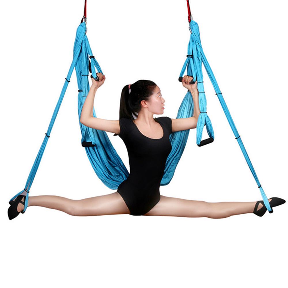 Buy 6Handles Swing Prop Aerial Trapeze Rope Anti Gravity Hammock Gym ...