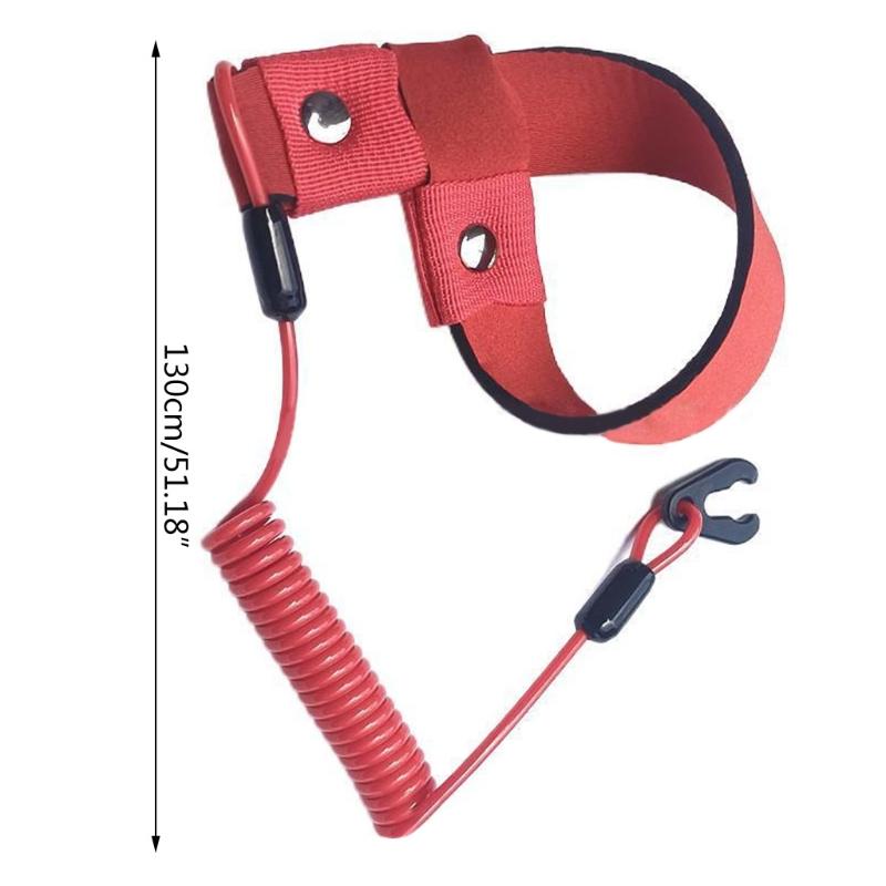 Cheap Universal Boat Engine Emergency Stop Tether Cord 2Pcs Stop Kill ...