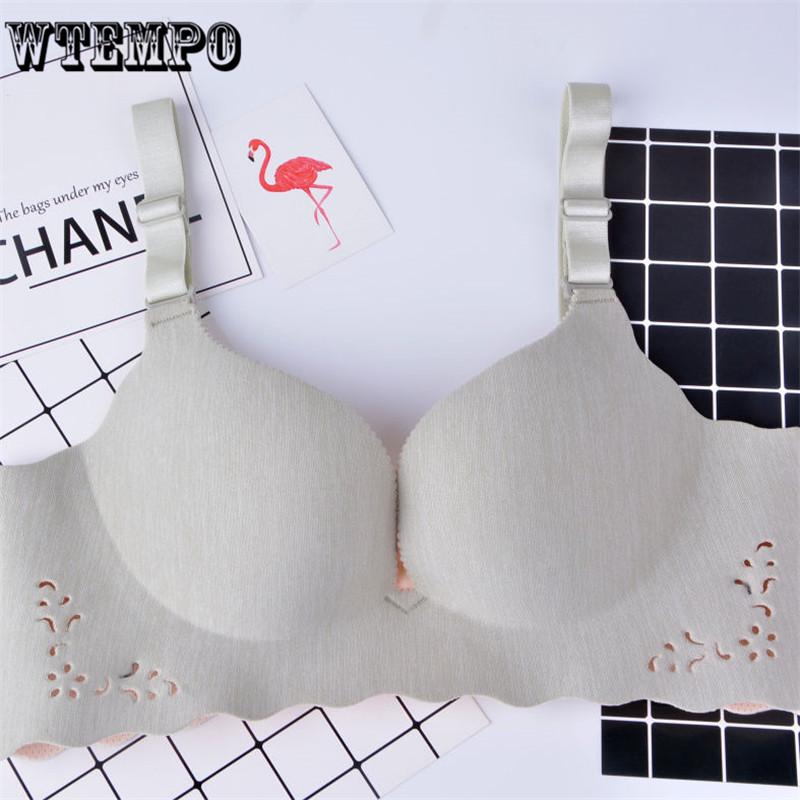 Buy Sexy ABC Cup Bras for Women Seamless Bra Push Up Wireless Bra ...