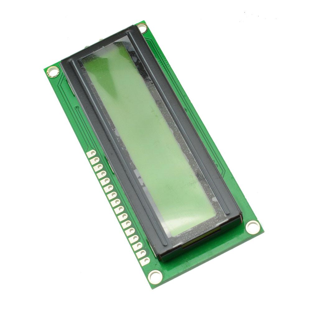 Buy Yellow 1601 16X1 Character LCD Display Module LCM STN SPLC780D ...