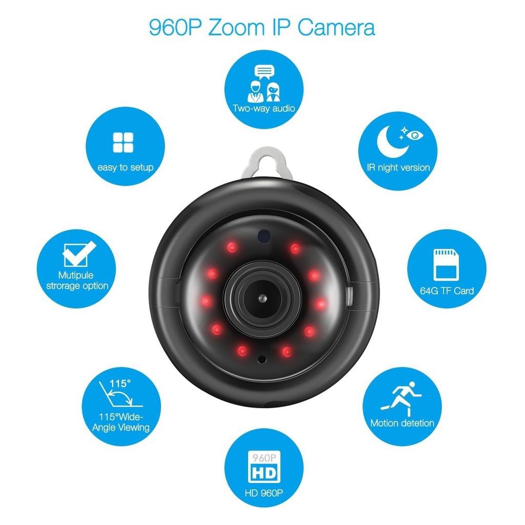 Buy Digoo - DG-M1Q 1080P Full HD WIFI IP Cam CCTV Baby Monitor ...