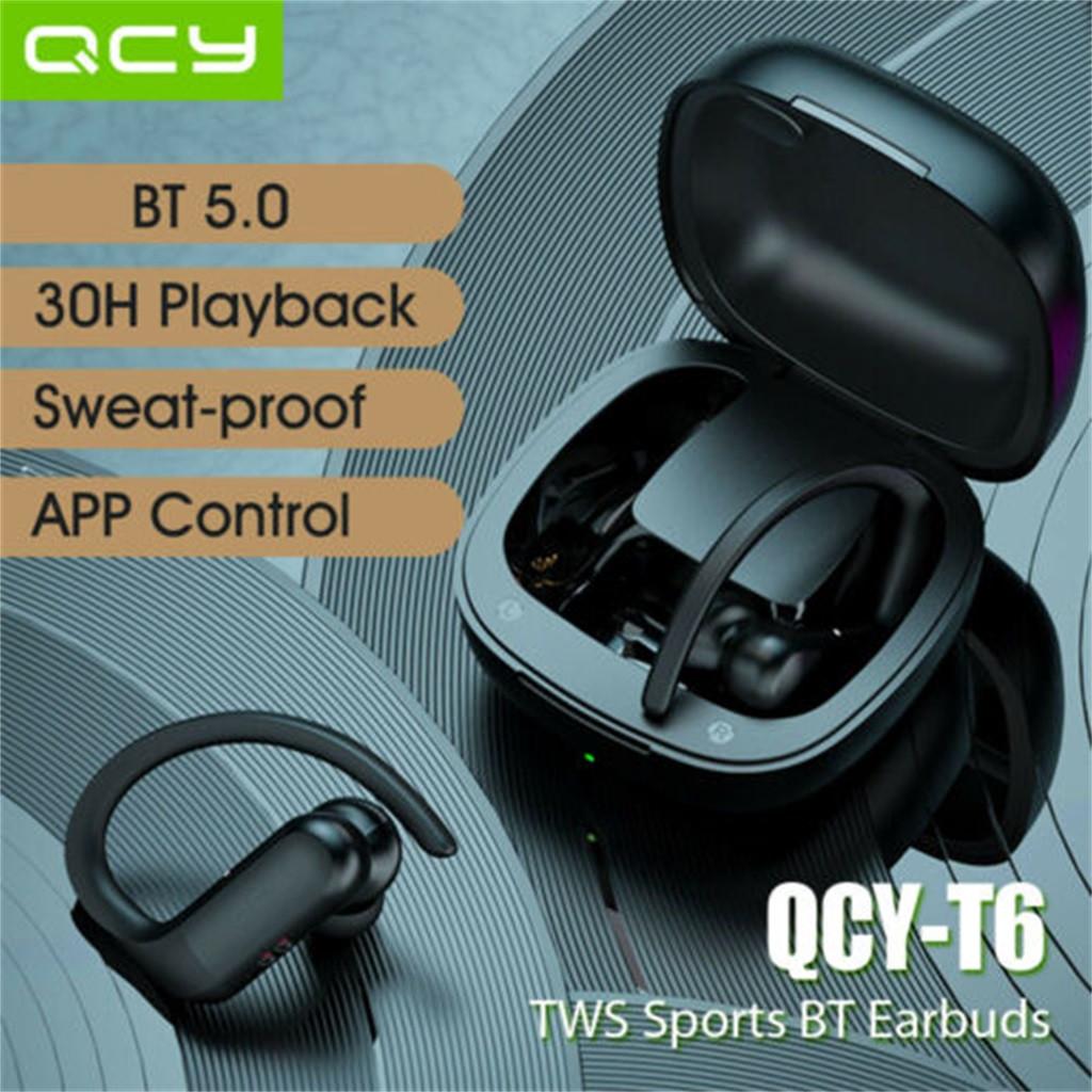 Buy Qcy-t6 True Wireless Earphones Sport Bluetooth Headphone Stereo ...