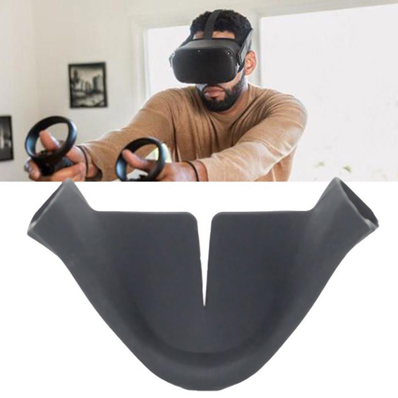 Vr Headset Nose Cushion Cover Pad Silicone Eye Face Fitted For Oculus ...