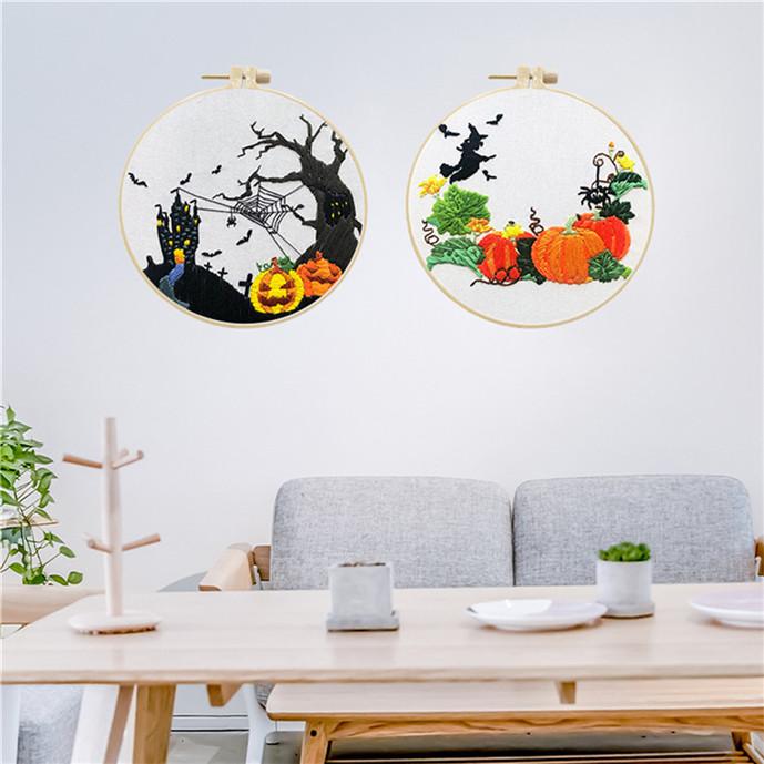 Buy Pumpkin Cobweb DIY Handmade Novice Beginner Halloween Hand ...