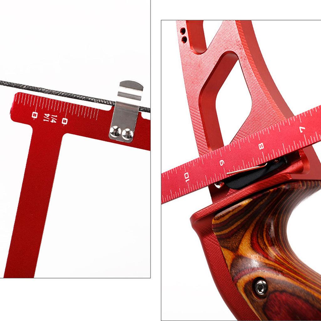 Buy Bow and Arrow Shooting Bowstring Positioning Scale Archery Bow ...
