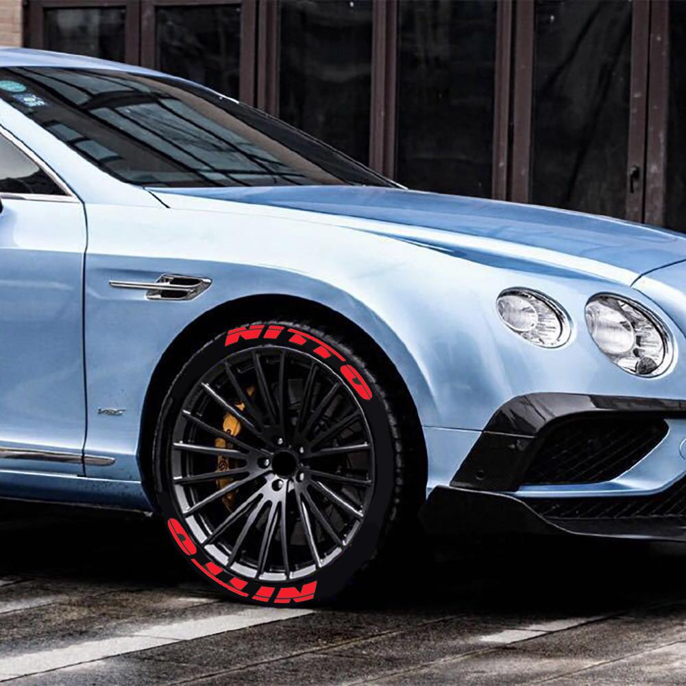 Buy Car Tire Wheel Stickers Universal Auto Styling Wheel Label at ...