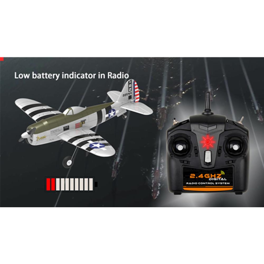 Buy Eachine Mini P-47 Razorback Bonnie Warbird EPP 500mm Wingspan RTF 2 ...