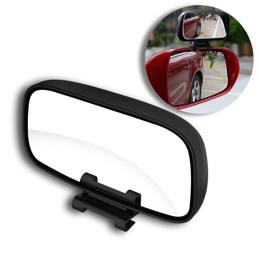 Buy Universal Adjustable Wide Angle Side Rear Mirrors Blind Spot Snap ...