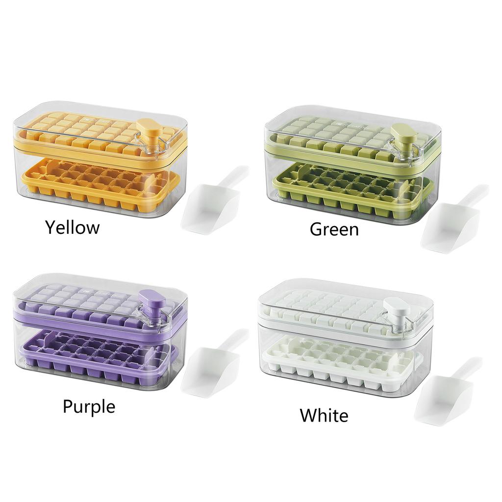 Satın alın Ice Maker Box Double Layer Homemade Ice Box with Lid and Ice ...