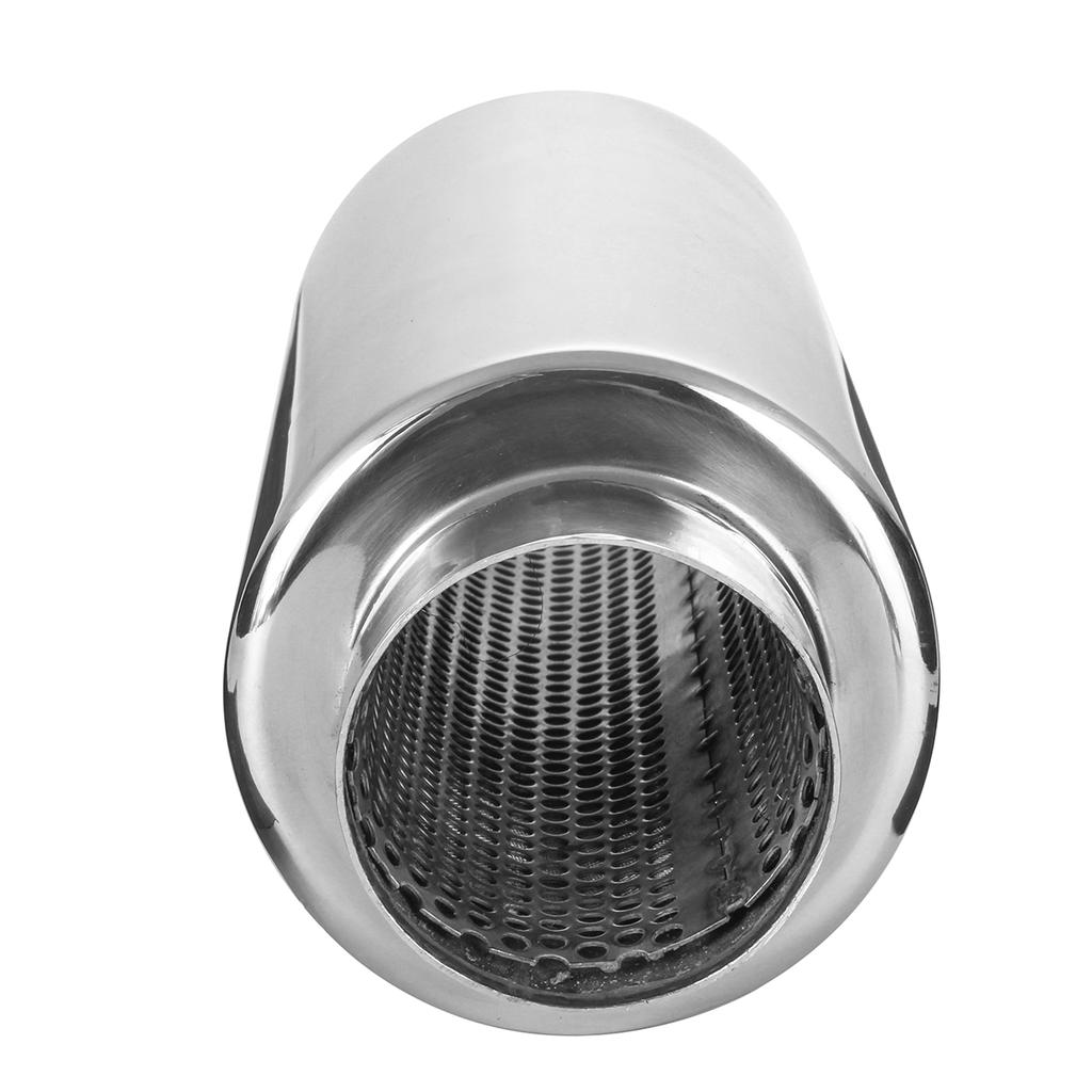Buy Universal Exhaust Muffler Resonator 304 Stainless Steel 2.5" Inelt ...