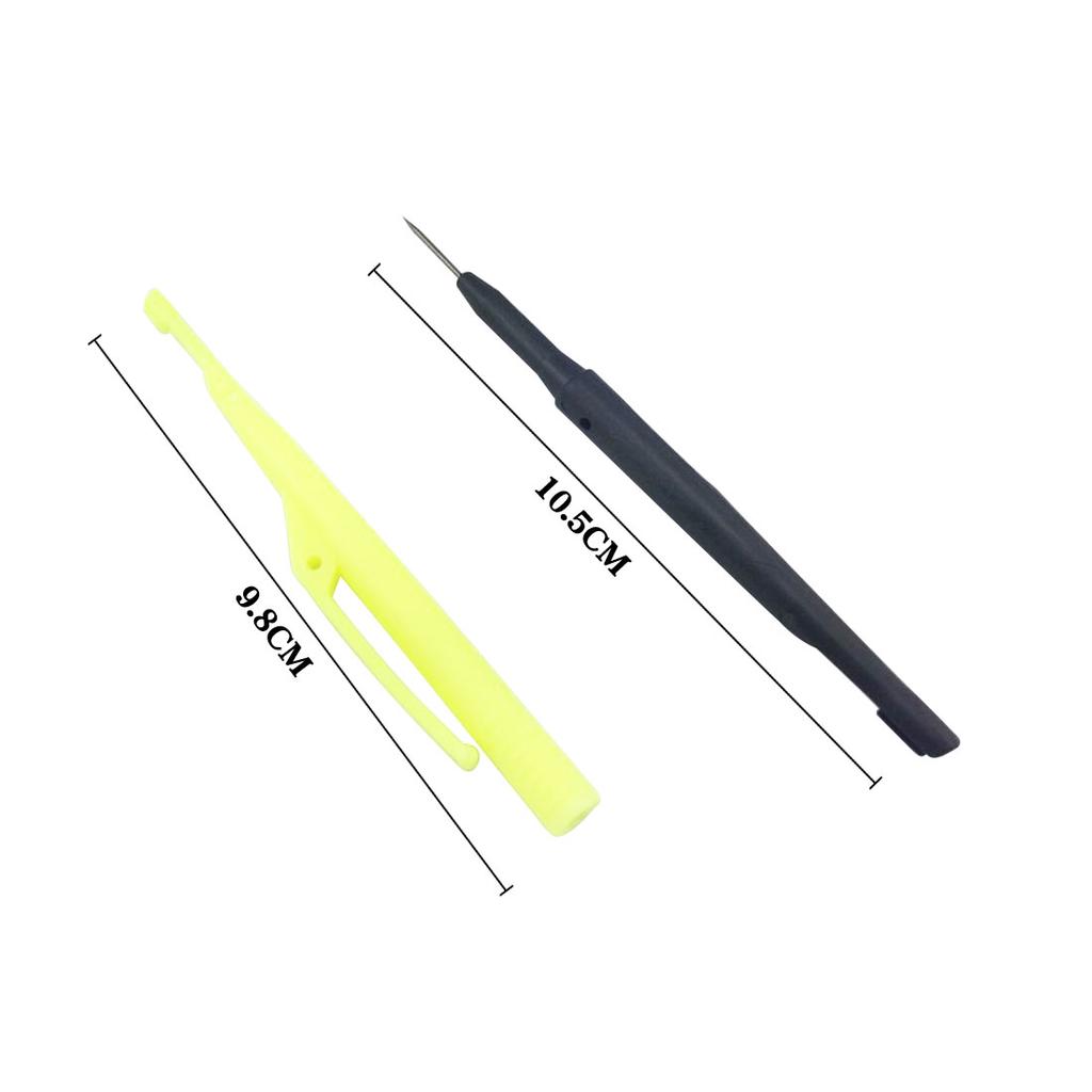 Fishing Tackle Tying Tool Kit Loop & Fish Hook Remover Unhook Extractor ...