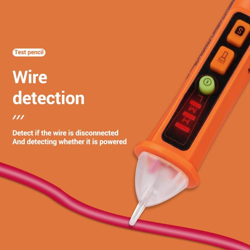 Buy AC 12V-1000V Voltage Tester Pen Non-Contact Volt Detector Stick ...