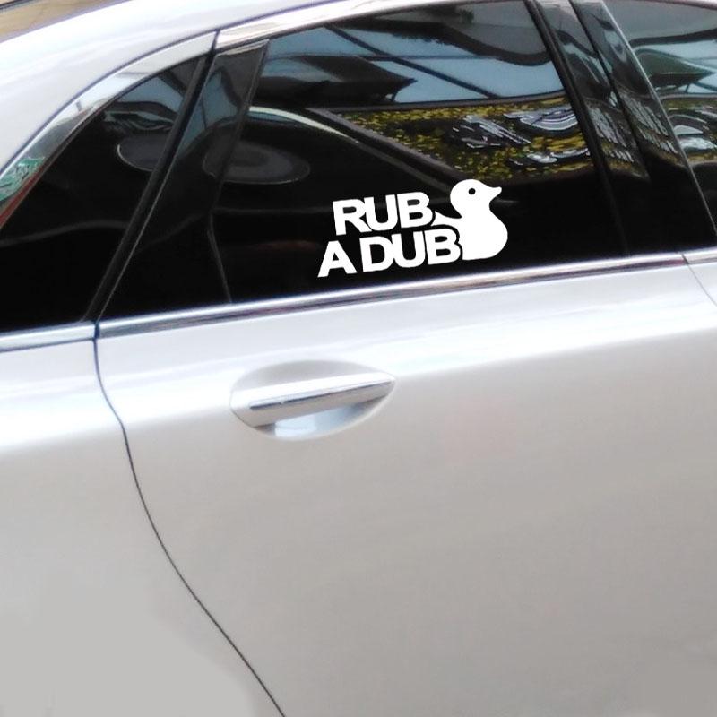 Metvi Sticker Rub a Dub Cars Stickers 3D Vinyl Car Wrap For Auto ...