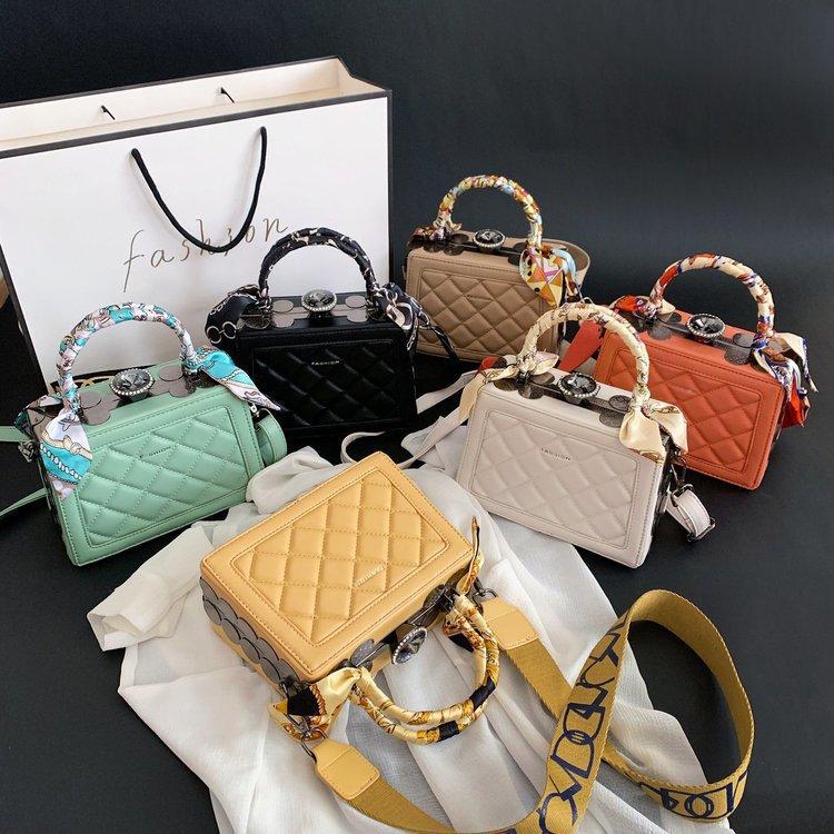Cheap Heavy Industry Ladies Bag with Diamonds PU One Shoulder Crossbody ...