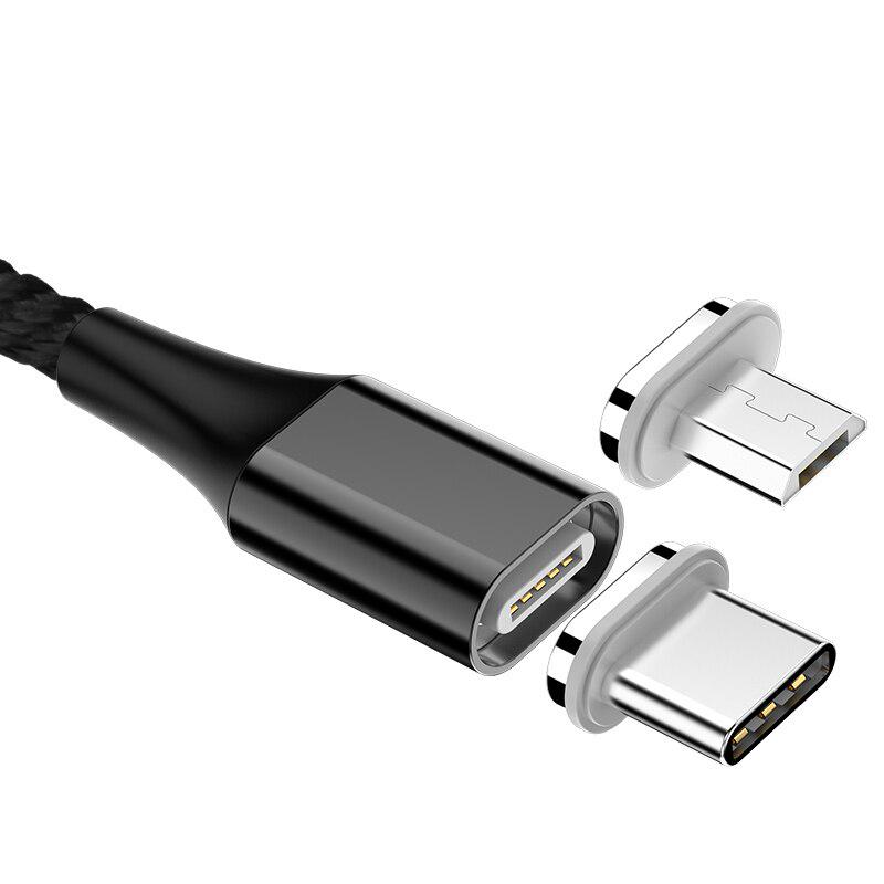 5A Magnetic USB Cable Fast Charging USB Type C Cable Micro USB Cable ...