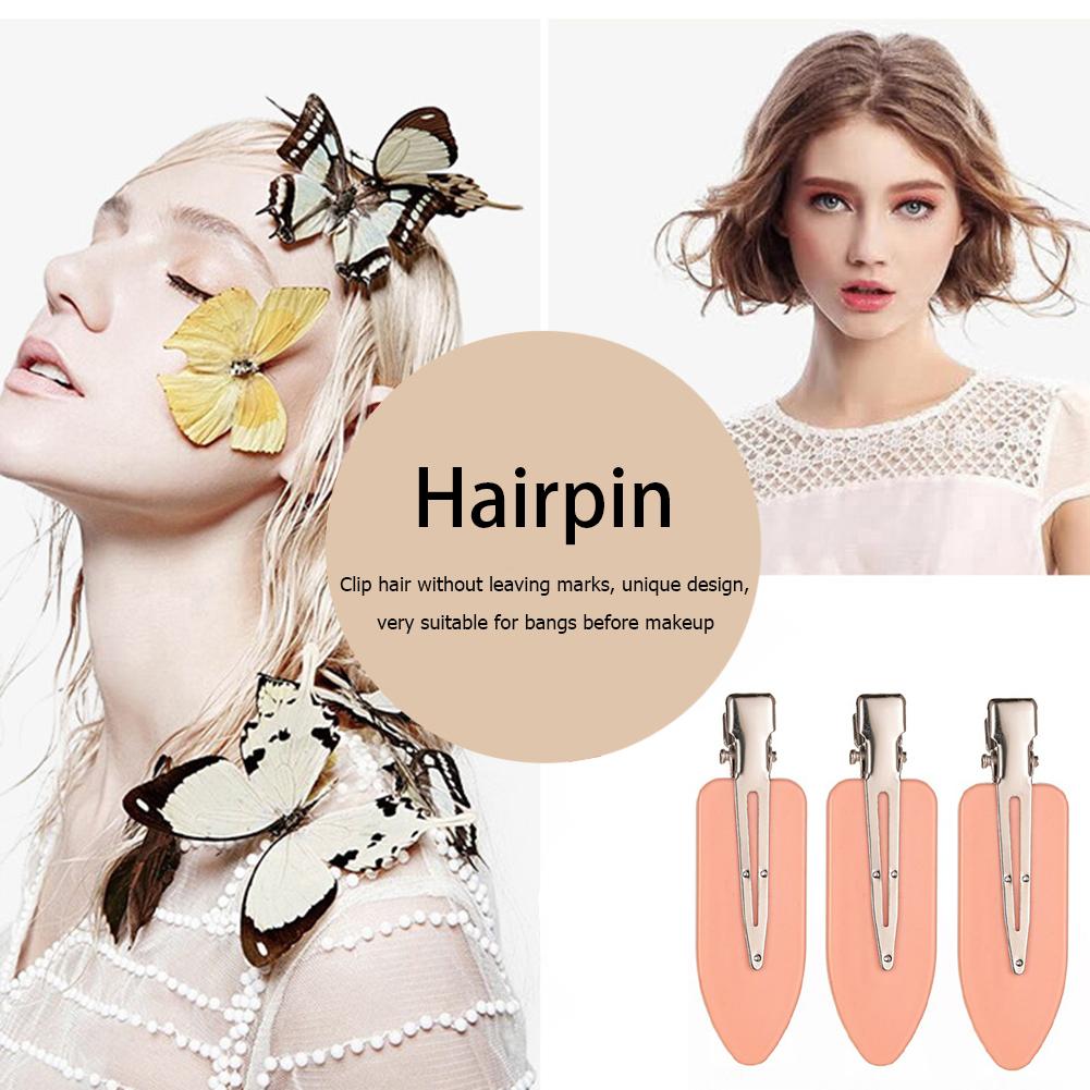 Cheap 4pcs Seamless Hair Clips Side Bangs Fix Fringe Snap Barrette ...