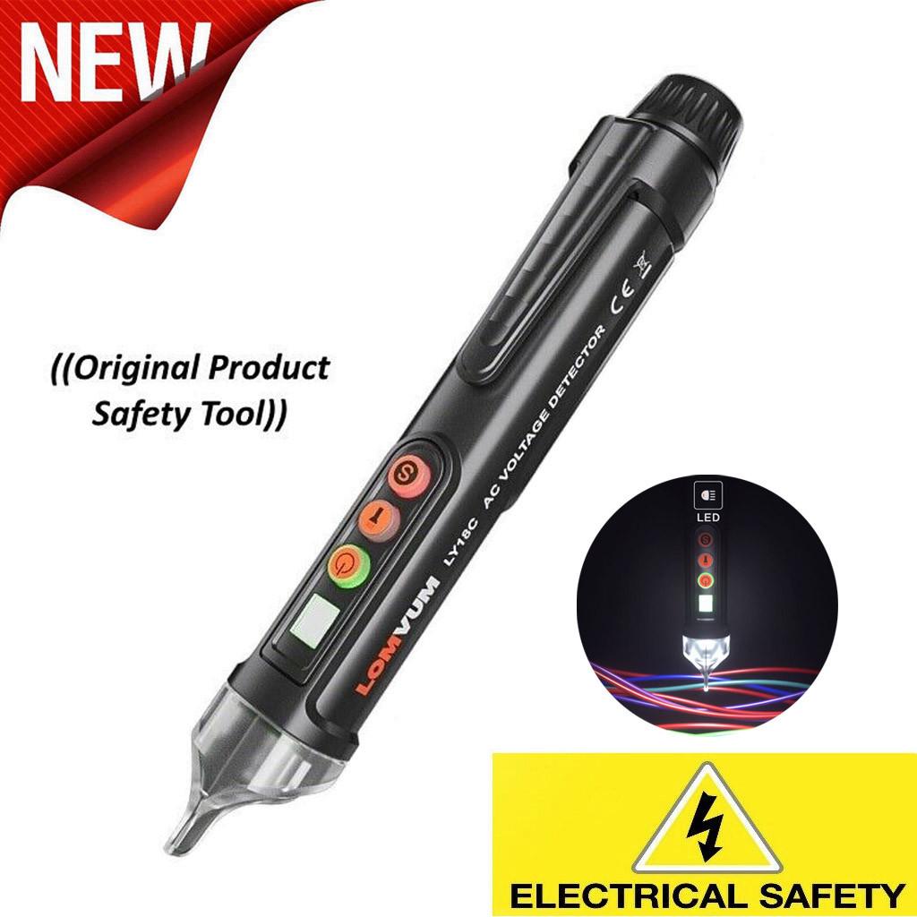 Buy 12-1000V Dual Sensitivity Electrical Tester Pen Non-Contact AC ...
