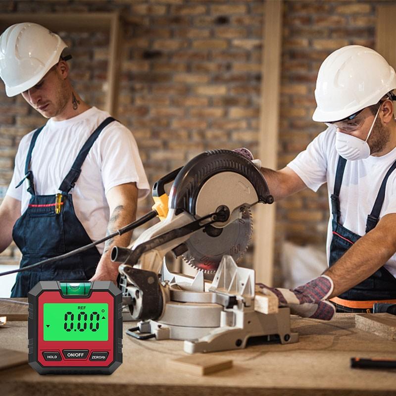 Buy New 4*90° Digital Horizontal Protractor Inclinometer Magnetic Base ...