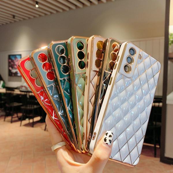 Buy New Mobile Phone Case for Samsung Straight Edge Electroplating ...